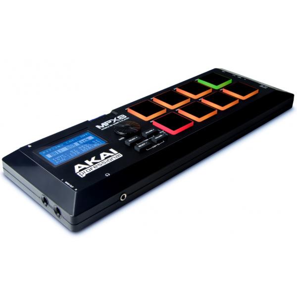 SDカードに保存した音声サンプルデータをロードし、8つのバックライト付きパッドにアサインし再生可能。コンパクトで便利なサンプル・プレーヤー。