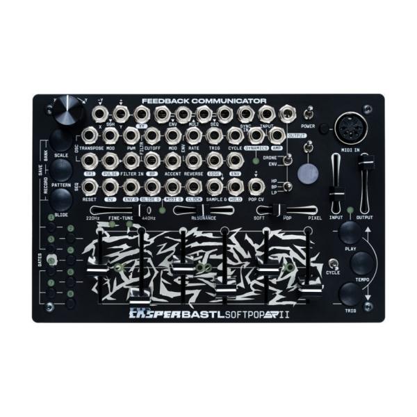 メロディーからノイズまで自在の表現性と拡張性 を実現するセミモジュラーシンセサイザー