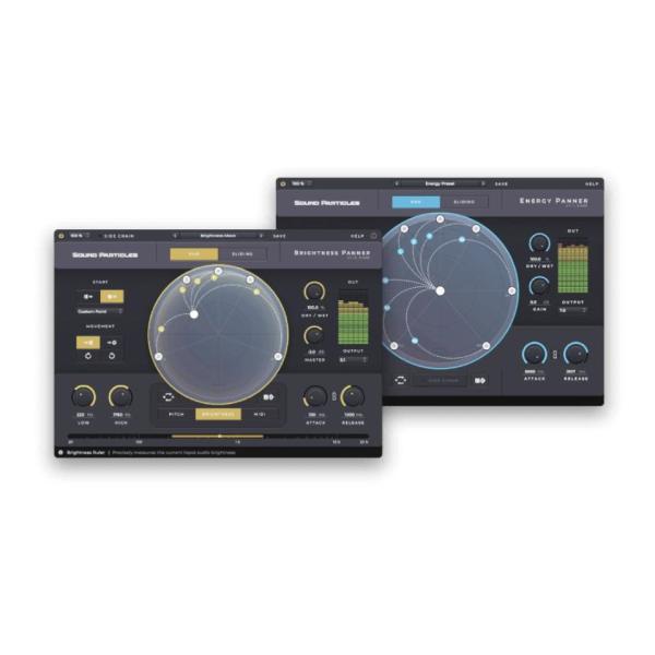 Sound Particles社のEnergy Panner、Brightness Pannerの２製品をセットにしたバンドル。
