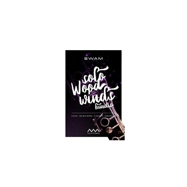 SWAM Solo Woodwinds Bundleは、SWAM Flutes, Double Reeds, Clarinets そして Saxophoneを一つに収録したバンドルです。