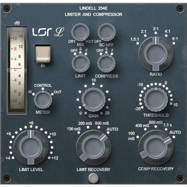 伝説的なクラシック・コンプレッサー／リミッターを忠実にエミュレーション