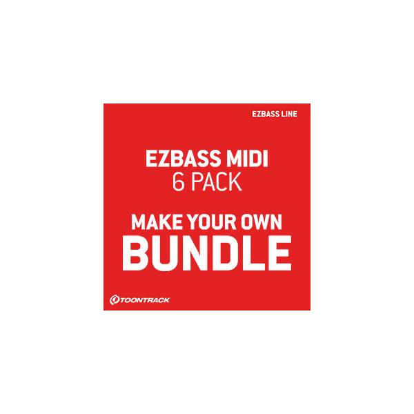 お好きなBASS MIDIを6つ選べるバンドルセット