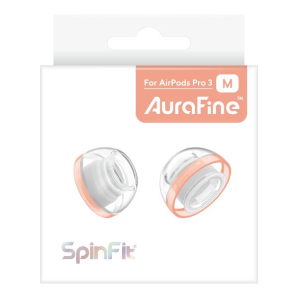 AirPods Pro 3世代対応のイヤーピースがSpinFitクオリティで。肌に優しい医療用シリコンを採用。ダブル特許構造により、装着感を向上しました。