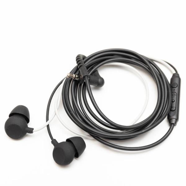 睡眠や移動時に適した音量調整機能付きスリーピングイヤホン