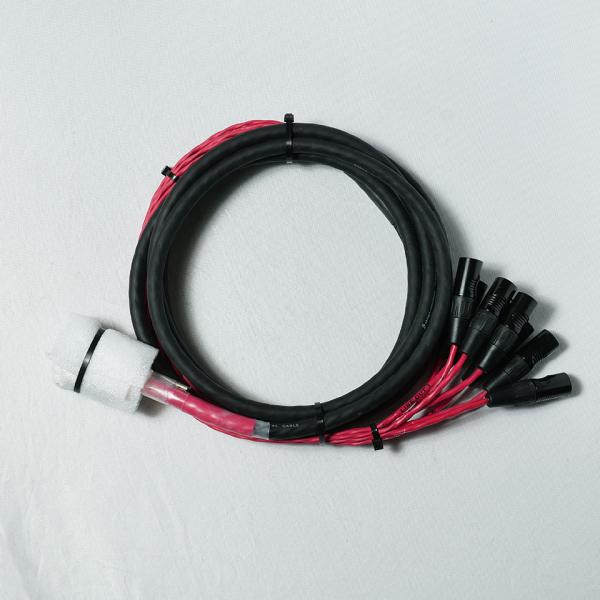 AVID機器向けにデザインされた、DB25からXLRオス×8に接続する3.6m長マルチケーブル