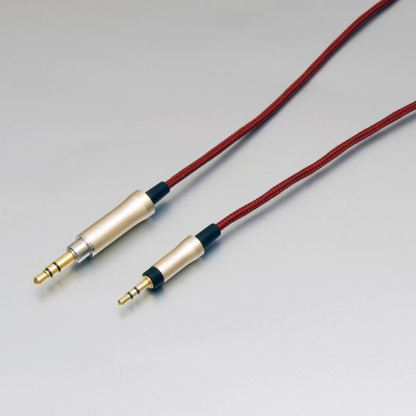 ハイブリッド導体4芯構造のヘッドホンケーブル