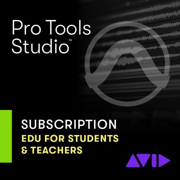 Pro Tools Studio 期限付きライセンス版(1年)。アカデミック版。