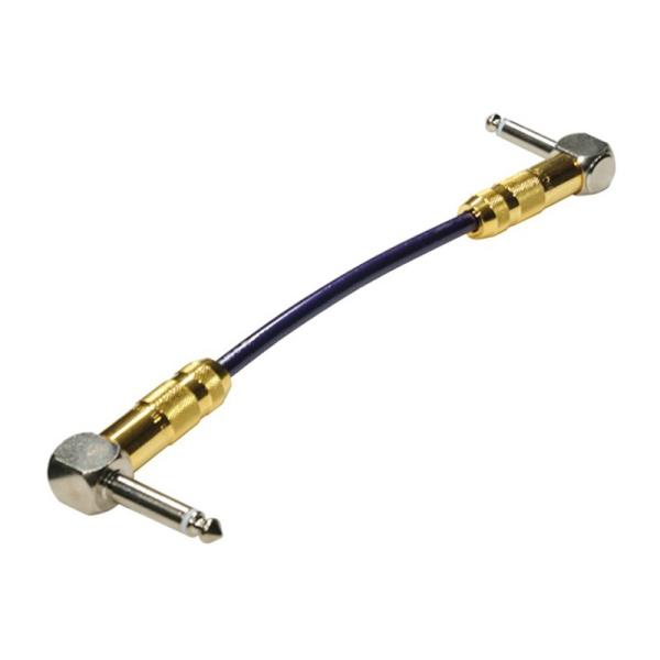 楽器本来のサウンドをストレートに伝送。中低域の密度が濃く、太いサウンドが特徴的なパッチケーブル。クランク型。