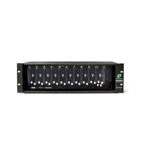 ISPテクノロジーによる高音質設計、API500互換11スロットの電源ラック。