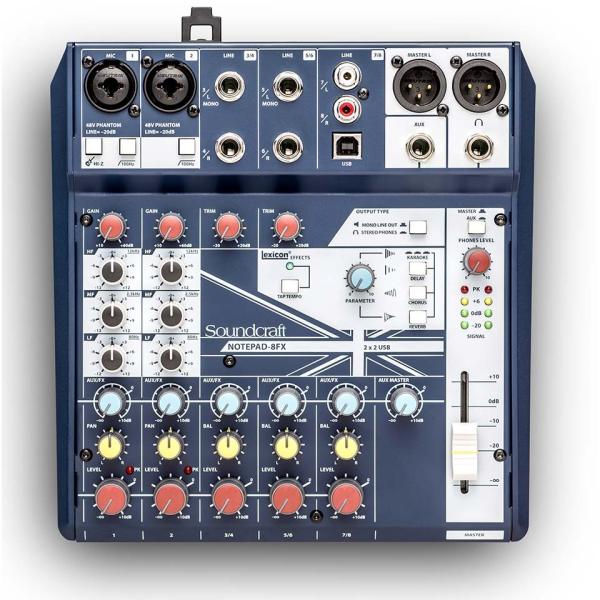 クラスを超える音響性能を実現し 多彩な機能で幅広い用途に対応する小型ミキサー
