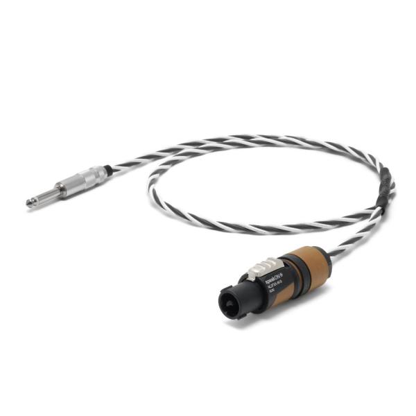 3398-16を4本ツイストしたスタックアンプ用のスピーカーケーブル