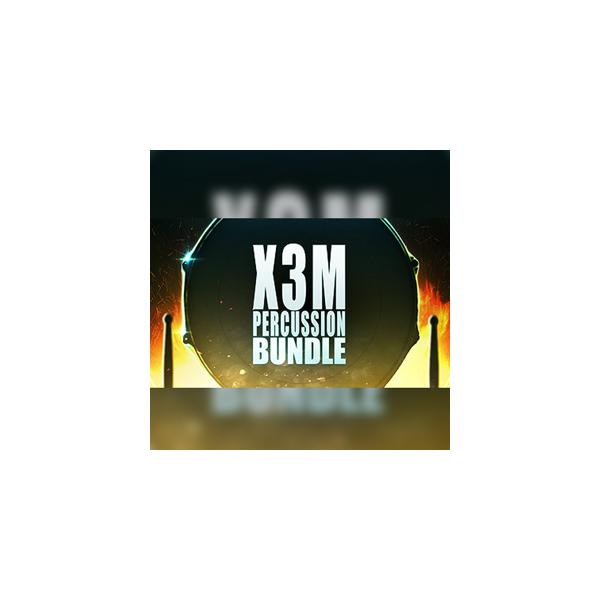 すべてのX3Mパーカッション・ライブラリが一つになったお得なバンドル