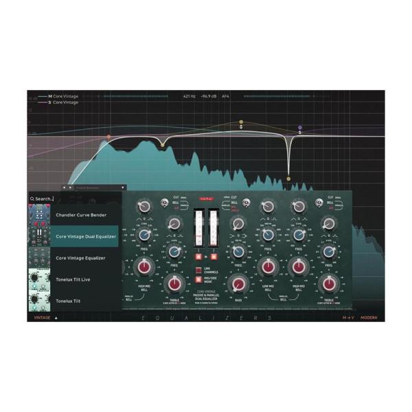 EqualizersとAdd-On可能なCore Vintage Equalizersのバンドル
