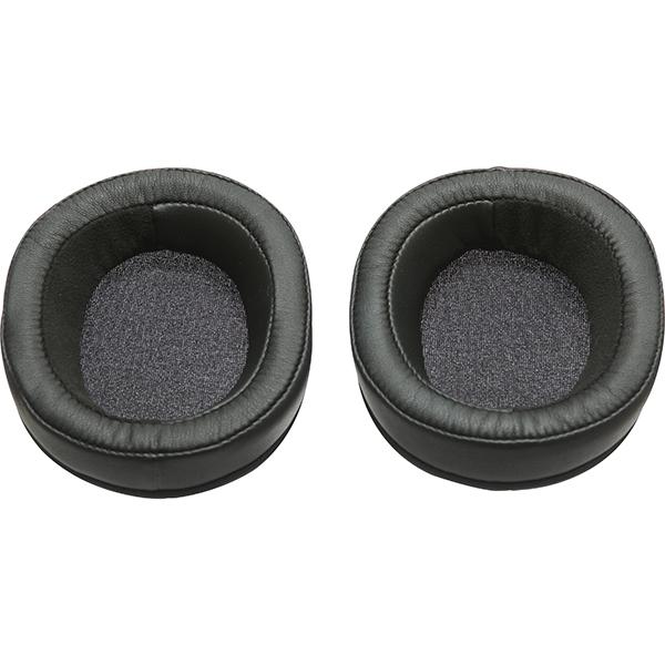 MDR-CD900ヘッドホン等に交換可能なイヤーパッド。抗菌レザー採用。ウレタンをドーム状にカットし聴きやすい音に。内径部は音の反射を考慮した２部構成。