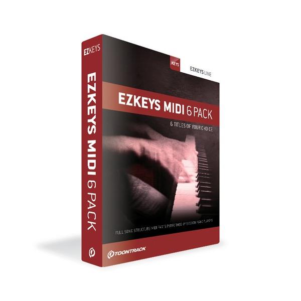 お好きなEZKeys MIDIパックを6つ選べるバンドルパック