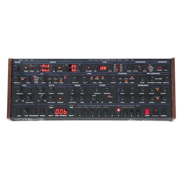 Oberheim SEM VCF搭載の6ボイス・アナログシンセ音源