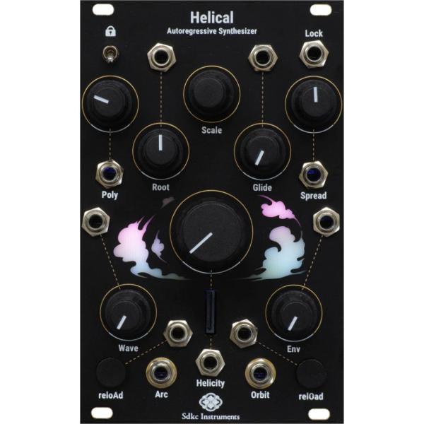 自己回帰型シンセシス(Autoregressive Algorithmic Synthesizer)により構成された16音ポリフォニックシンセサイザーモジュール