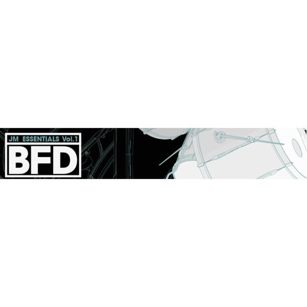 JM Essentials Vol.1は、リアルさを追求した、ロック、メタル、パンク・ポップのBFD3、BFD Eco、BFD2ドラム音源ソフトウェア用のグルーブ・パックです。