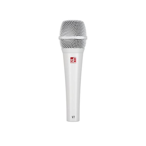 ベストセラーダイナミックマイクV7のオールホワイトフィニッシュバージョン。