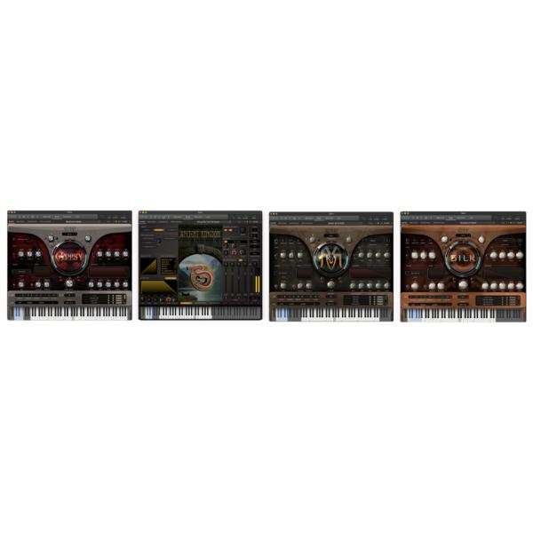 「ANCIENT KINGDOM」「Gypsy」「RA」「Silk」のバンドル