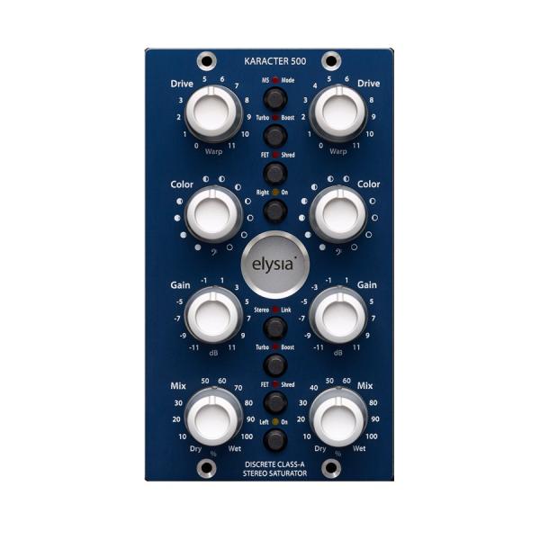 マスタリンググレードのサチュレーションや、チューブライクなディストーション、そして更なるる非対称波形を生成する"グロリアス・デストラクション・サウンド”