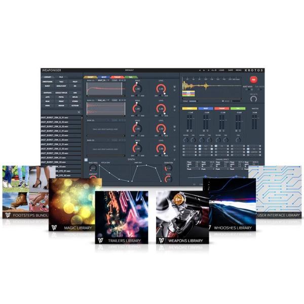 サウンドデザインに無限の柔軟性をもたらす変化を！Weaponiserで、あなたの創造性を刺激しましょう。