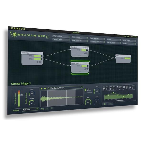 映像に合わせて、人外の声で喋る。思いのままに叫ぶ。