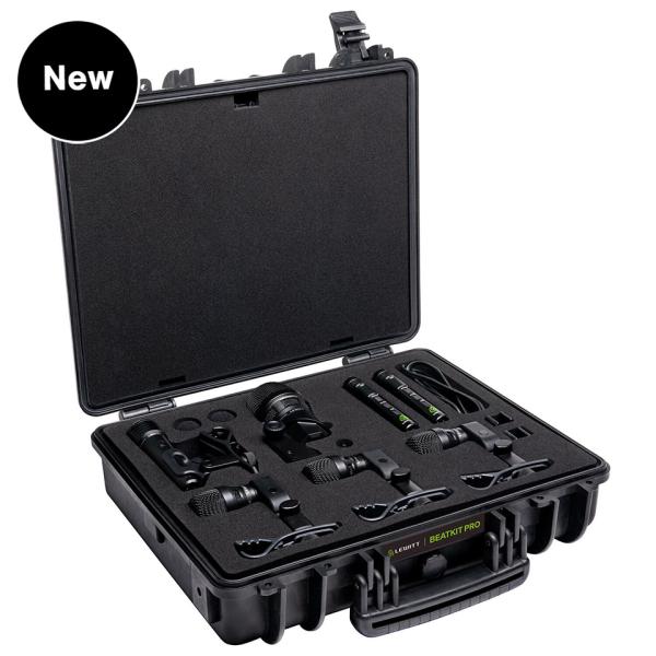 スタジオやステージで活躍するプレミアムドラムマイクロフォンセット