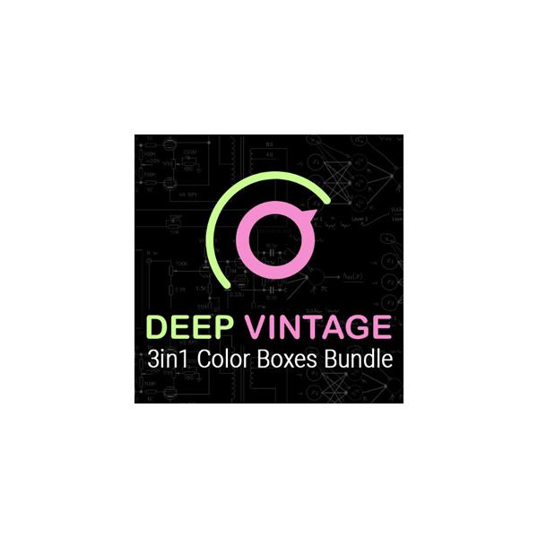 独特の個性でサウンドを豊かにする、Deep Vintage シリーズ・プラグイン3点のバンドル！