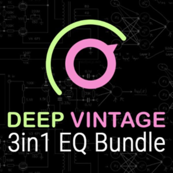 Deep Vintage シリーズの強力なEQプラグイン3点を組み合わせたバンドル