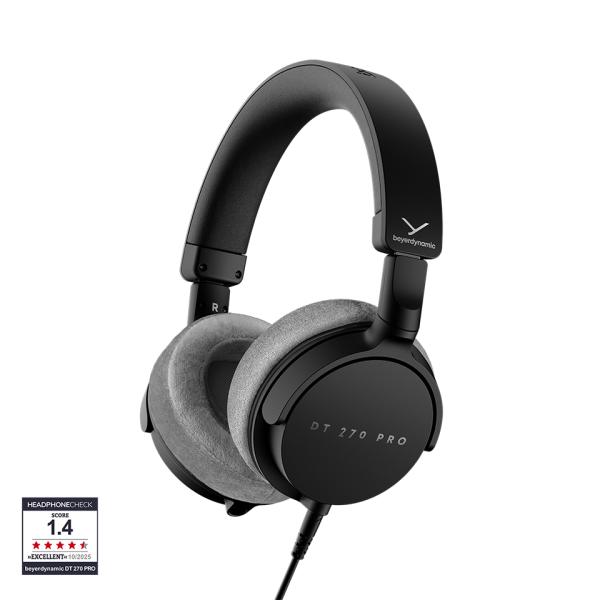 beyerdynamic の魅力をすべて受け継いだコンパクトなスタジオヘッドホン