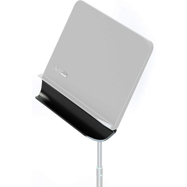 調整可能なフリクション機能とクイックリリーストレイを備えたタフな譜面台「Performer 3」用のオプションリップ。