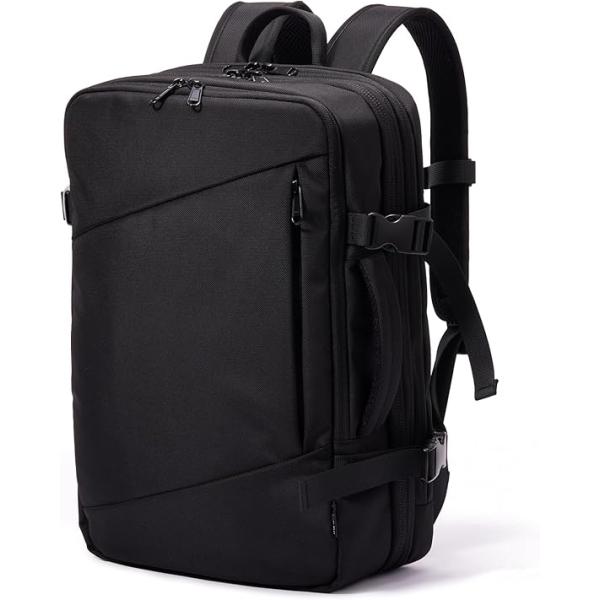 【バッグ専門店が作るビジネスリュック】自社工場生産で高品質なバッグを提供する「Sun Earth&amp;U」。通勤や出張に最適で、10Lから20Lまで荷物に応じて簡単に拡張できます。1〜2泊にも対応可能で、通勤から出張まで幅広く対応します...