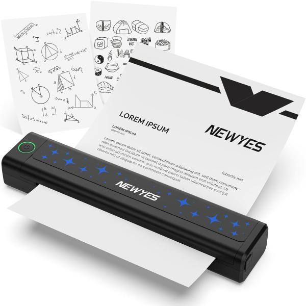 【インク不要・コンパクトでどこでも印刷可能】サーマルプリンターは、インク不要でエコロジーな印刷を実現、資源を無駄にすることなく環境に優しい選択肢です。コンパクトで軽量なデザイン（30cm未満・600g以下）により、オフィスや家庭、外出先でも...