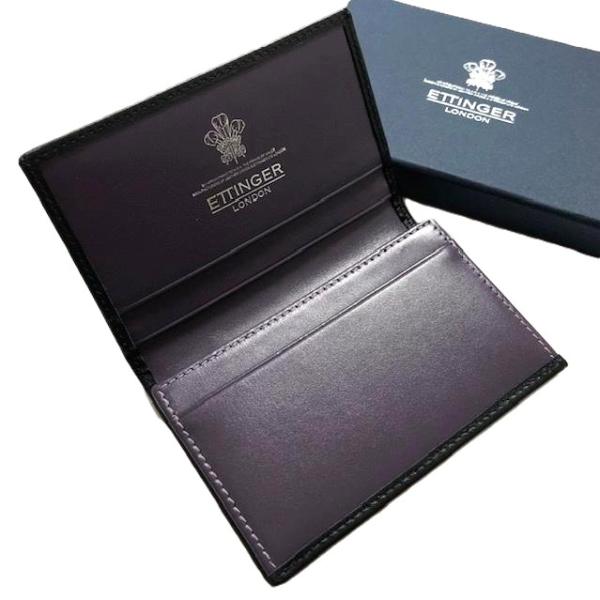 ETTINGER エッティンガー STERLING ロイヤルコレクション 名刺入れ■ブランド　：ETTINGER (エッティンガ―)■素材　　　：牛革■サイズ　　：11.5cm X 7.5cm X 1cm※画像と若干色合いが異なることがあり...
