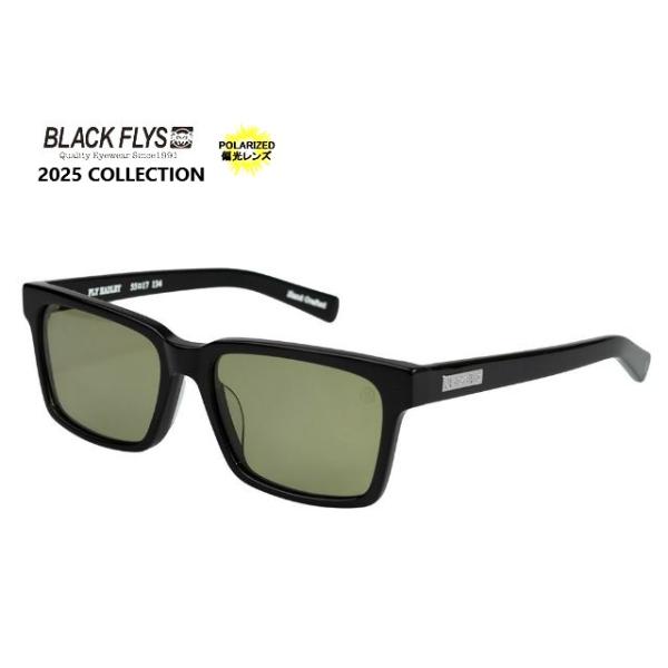 ★2025 COLLECTION★ブラックフライ（BLACKFLYS）サングラス【FLY HADLEY POLARIZED】 偏光レンズ BF-1194-23