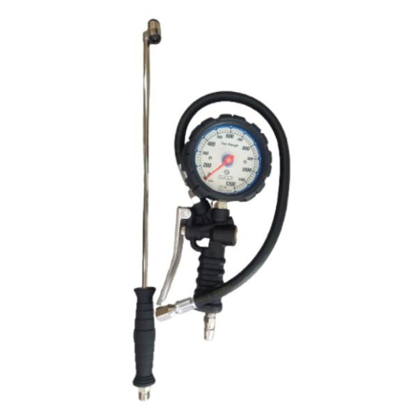 ゲージボタルEX1200 ISOセット 赤針モデル・ゲージボタル本体：AGE-1200R・チャック：C-A28・測定範囲：120〜1200kPa・測定精度：±20kPa・最小目盛：20kPa・寸法：102x93x1140mm・ホースの長さ：...