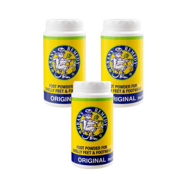 グランズレメディ 靴の消臭パウダー 35g 3個セット