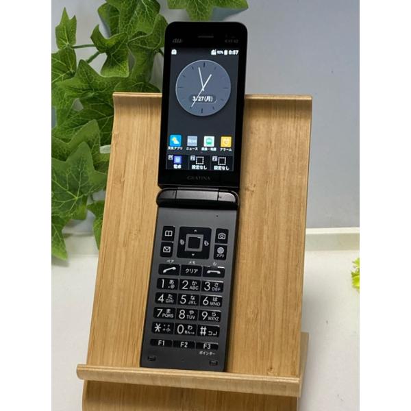 【発売日：2021年08月13日】4G ケータイ「GRATINA KYF42」（京セラ製）