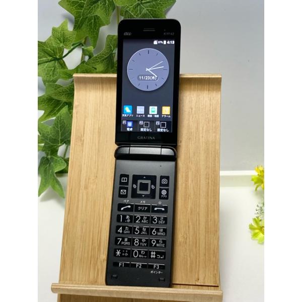 【発売日：2021年08月13日】4G ケータイ「GRATINA KYF42」（京セラ製）