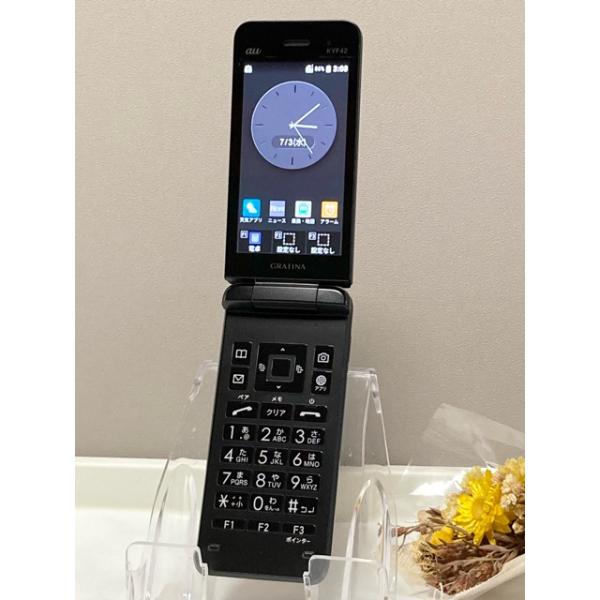 【発売日：2021年08月13日】4G ケータイ「GRATINA KYF42」（京セラ製）