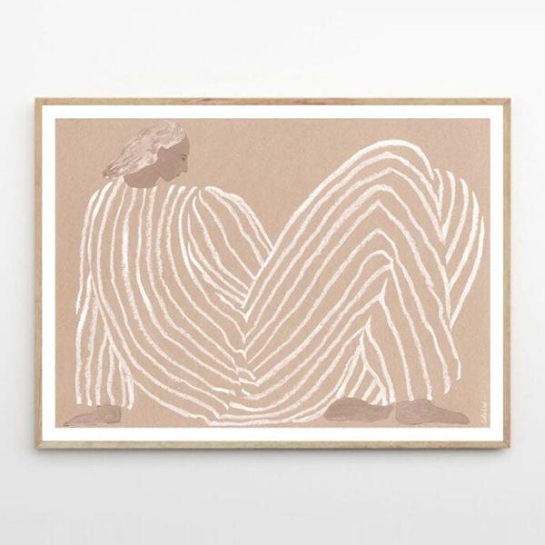 THE POSTER CLUB ポスター 北欧 おしゃれ アート アートポスター 絵画 デンマーク Me 50ｘ70 送料無料-OSポスター 北欧 おしゃれ インテリア  アート アートポスター