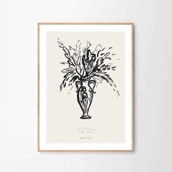 THE POSTER CLUB ザ・ポスタークラブ 北欧アートポスター Condolences 02 30ｘ40アートプリント ウォールアート 絵画 ポスタークラブ