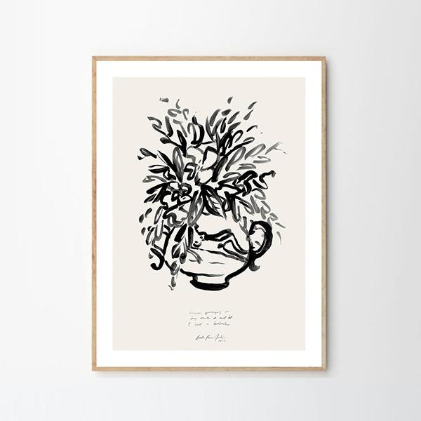 THE POSTER CLUB ザ・ポスタークラブ 北欧アートポスター Condolences 04 30ｘ40アートプリント ウォールアート 絵画 ポスタークラブ