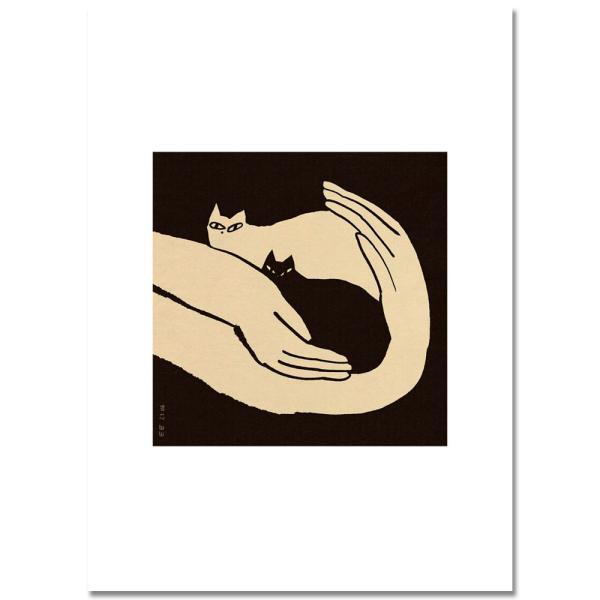 アート ポスター THE POSTER CLUB 30ｘ40 Kittens ザ・ポスタークラブ 北欧北欧アートプリント 壁掛け ウォールアート 絵画  おしゃれ