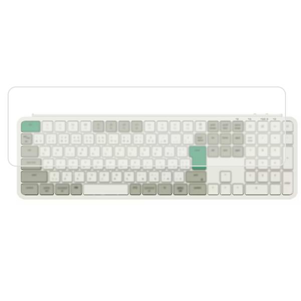 【特徴】【ぴったり専用サイズ】キーボードサイズにぴったりとフィットする為、タイピングが極めてスムーズです。 商品はフラットなシート状となります。 キーの形に合わせた形状ではございませんので、予めご了承ください。【純国産シリコン】丈夫で耐久性...