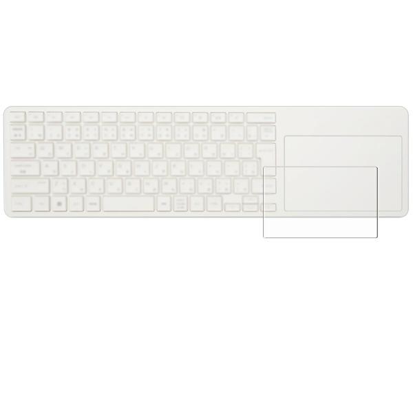 【特徴】・透明なクリアタイプの防指紋フィルムです。・タッチパッドをほこりやキズから守るハードコート仕様で、指紋がつきにくくまた指紋がついても拭き取りやすい保護フィルムです。・再剥離性に優れています。・気泡レス加工で、自然にエアが抜けタッチパ...