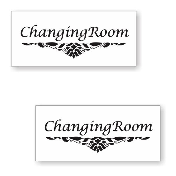 ユニークでシックなデザインでわかりやすいサイン。オフィスや店舗はもちろんご家庭のドアにもオリジナル感のある印象になります。信頼の抗菌 SIAA マーク認証を取得しているユポ素材を使用しています。環境にもやさしく、高白色度でプリントされた色が...