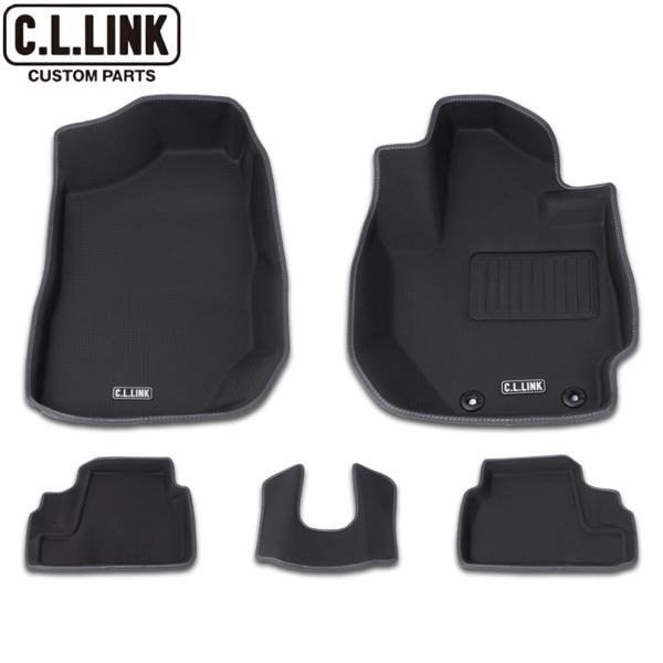 C.L.LINK【シーエルリンク】エクスクルーシブ3Dマット（フロアマット）ジムニー/ジムニーシエラ JB64W/JB74W AT車※オートマ車(AT車)用になります。水や汚れからフロアを守る立体構造フロアマット高性能3D技術で深さとフィッ...