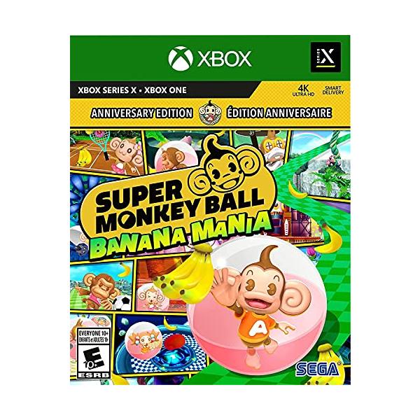 ※併売のため、在庫切れの際はご了承ください。発送委託により倉庫業者がお届けする場合がございます※Super Monkey Ball Banana Mania: Anniversary Edition(輸入版:北米)- Xbox Series X